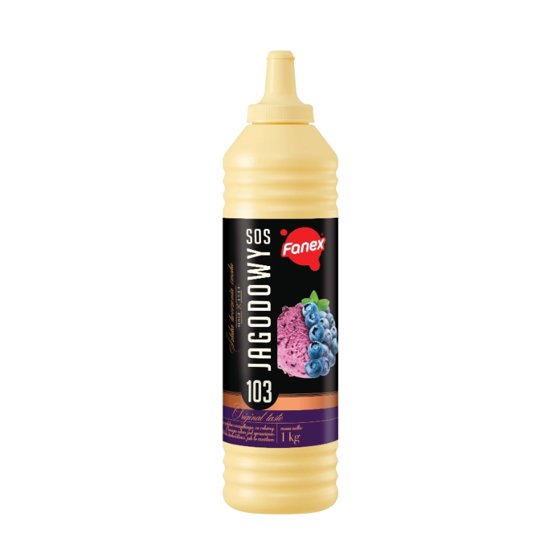 Sos deserowy jagodowy 900g - Sos Fanex 103| Sklep Fanex