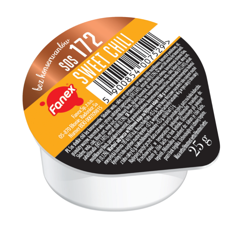 Sos Fanex 172 słodkie chili w kubeczkach | Sklep Fanex